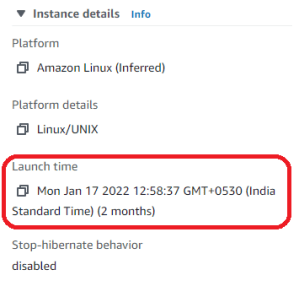 How to determine the creation time of an AWS EC2 instance ? – All About ...